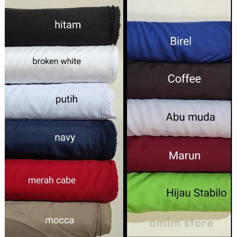 Asahi Grade A Furing Fabric per meter Width 120 cm | Shopee Malaysia