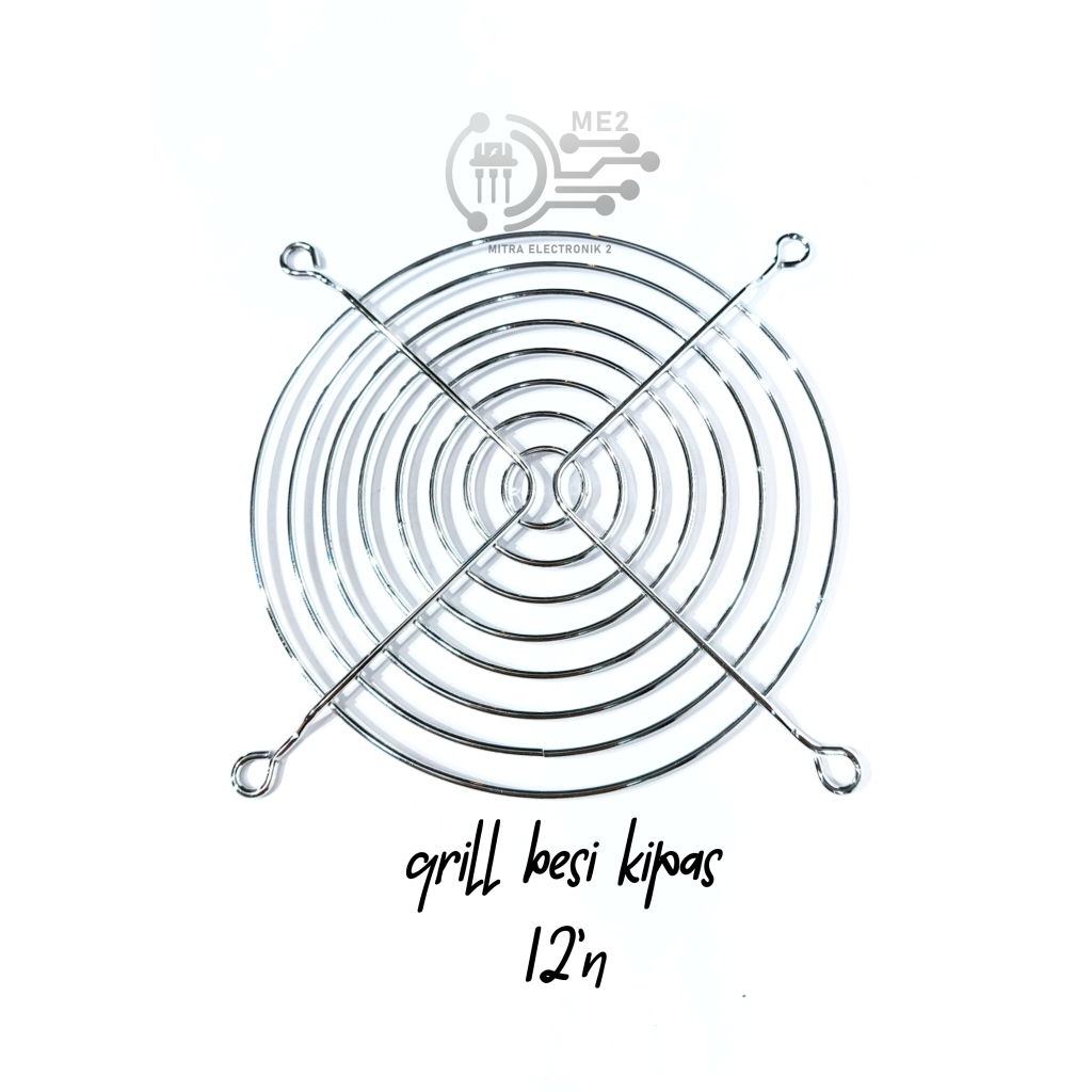 Grill Fan Stainless Fan Safety net 12x12 iron 12 cm Fan cover | Shopee ...