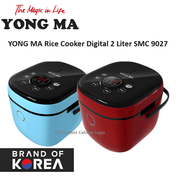 Yong MA Digital Rice Cooker 2L Gold Ceramic Magic Com YONGMA SMC 9027 ...