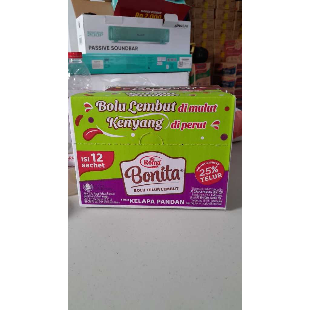 Roma Bonita Pandan Coconut 1 Box | Shopee Malaysia