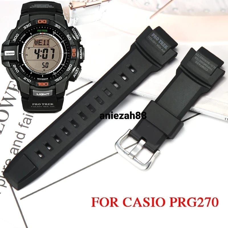 Casio Protrek PRG 270 PRG-270 Premium Watch Strap | Shopee Malaysia