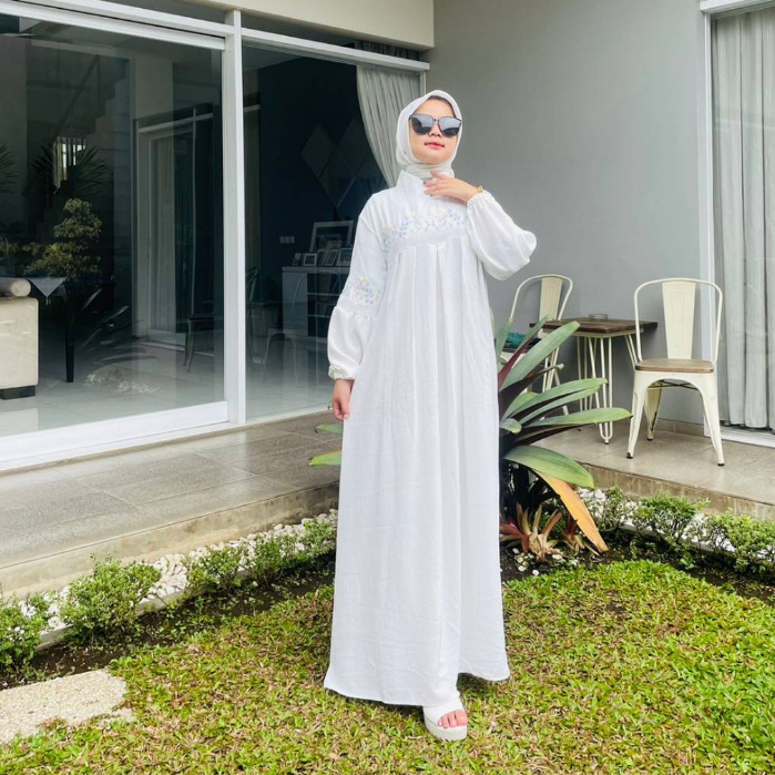 Tresha DRESS CRINKLE AIR FLOW MATERIAL PREMIUM LEBARAN BAJU 2023 LATEST ...