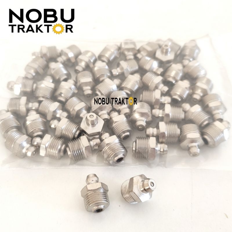 50 PCS. NIPPLE FITTINGS NEPEL GREASE KEY GREASE 12MM | Shopee Malaysia