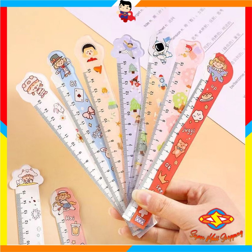 Sms 15 Cm funny Ruler Astronaut Motif Student Ruler funny Character ...