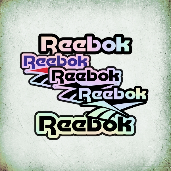 Reebok BRAND LOGO HOLOGRAM STICKER | Shopee Malaysia