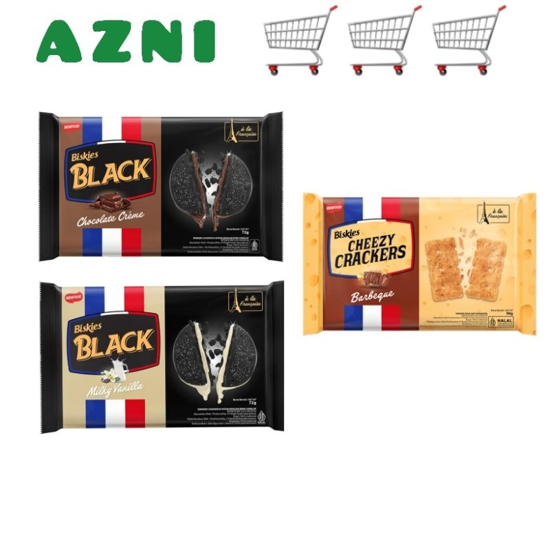 Biskies Black Biscuits & Cheezy Crackers 72 gr / 96 gr | Shopee Malaysia