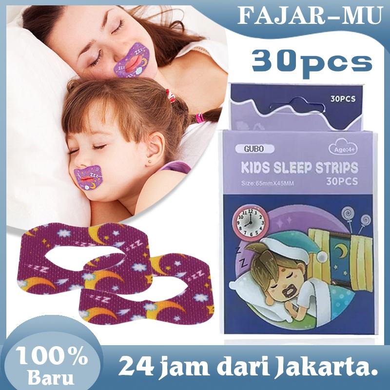 30 Pcs Children's Mouth Plaster Anti Snoring Mouth Cover Plaster Mouth ...