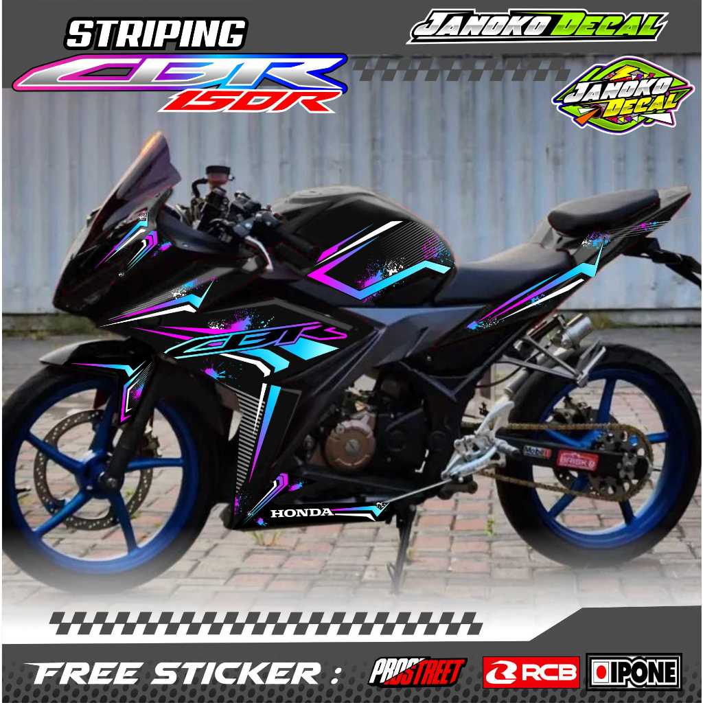 Striping Variation HONDA CBR 150R/STICKER LIST Motorcycle HONDA CBR 150R | Shopee Malaysia