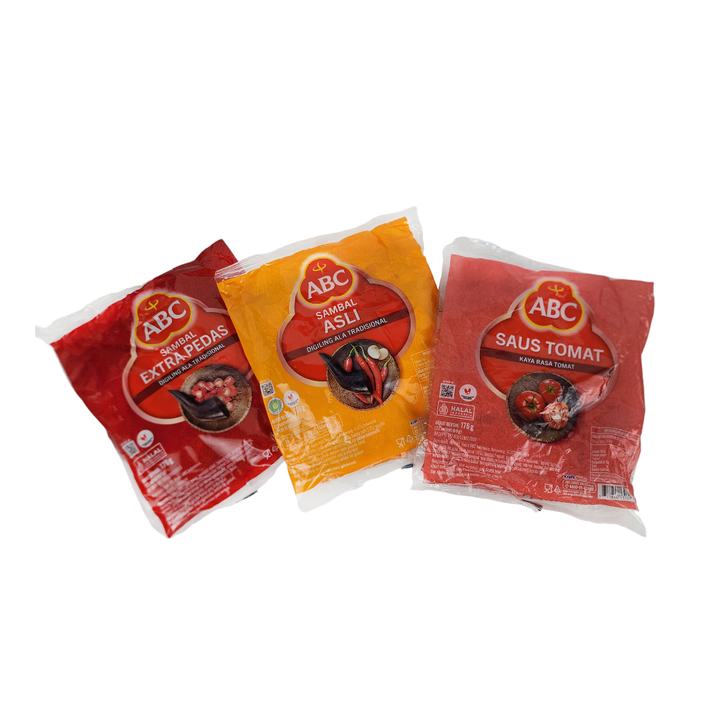 Abc Sashet Sauce Pack - Netto 176 gr Contains 22 packs | Shopee Malaysia