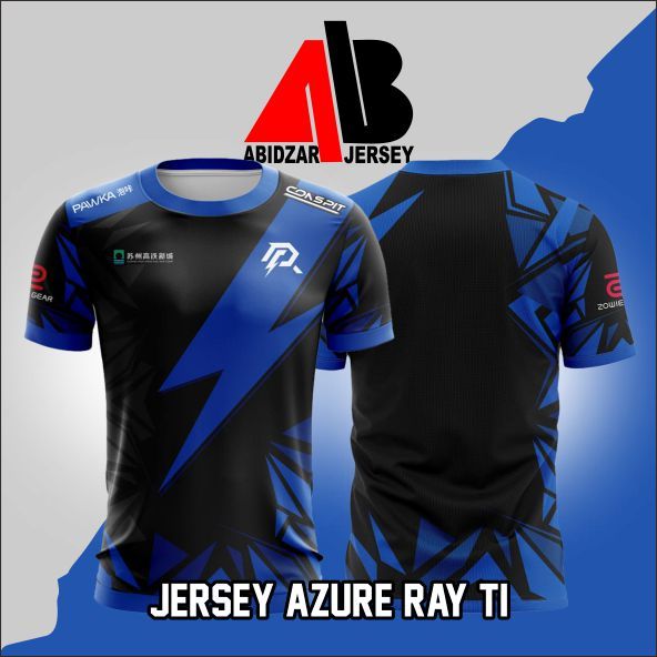 Jersey AZURE RAY DOTA 2 THE INTERNATIONAL 2023 | Shopee Malaysia