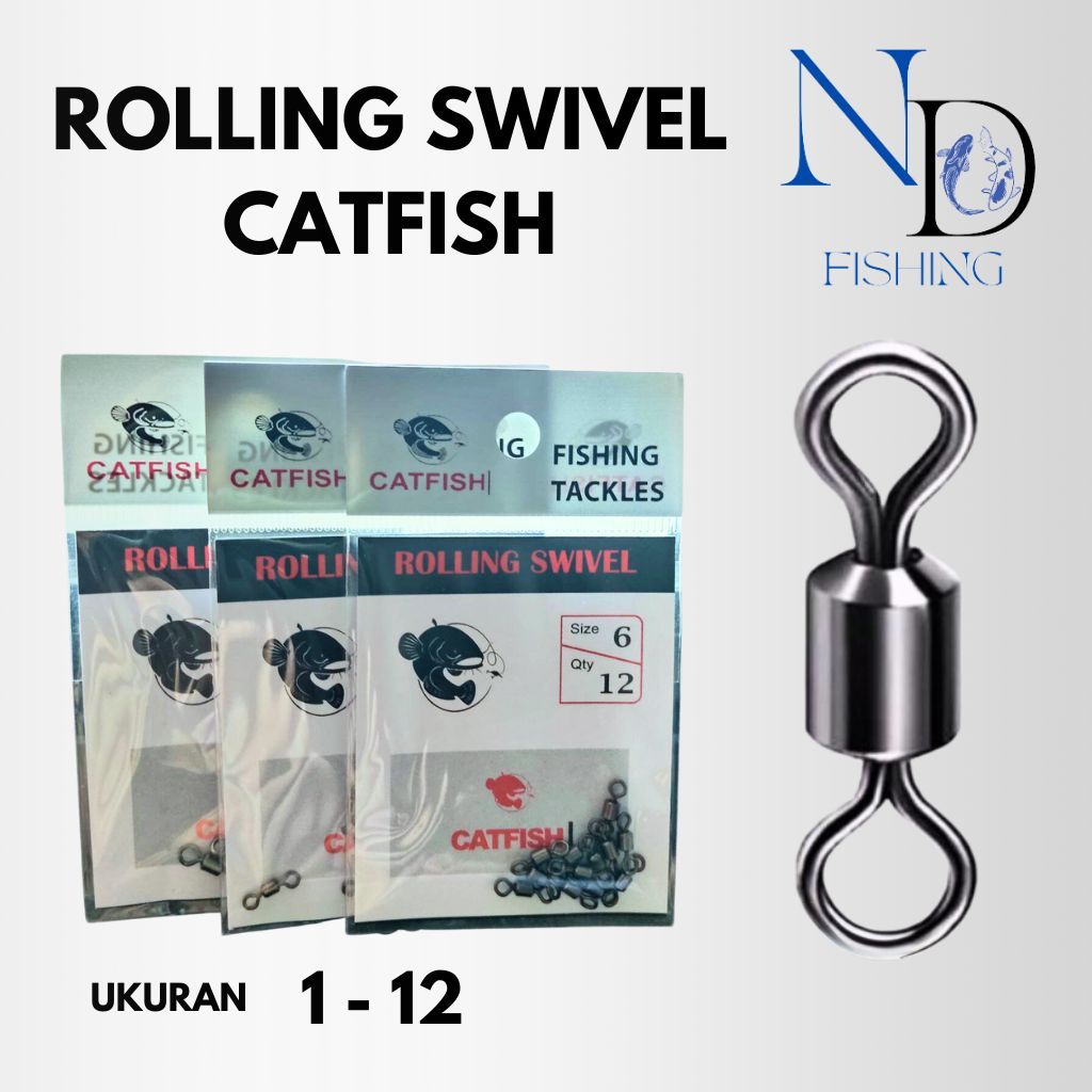 Kili kili kili/Rolling Swivel Catfish Made in Japan | Shopee Malaysia