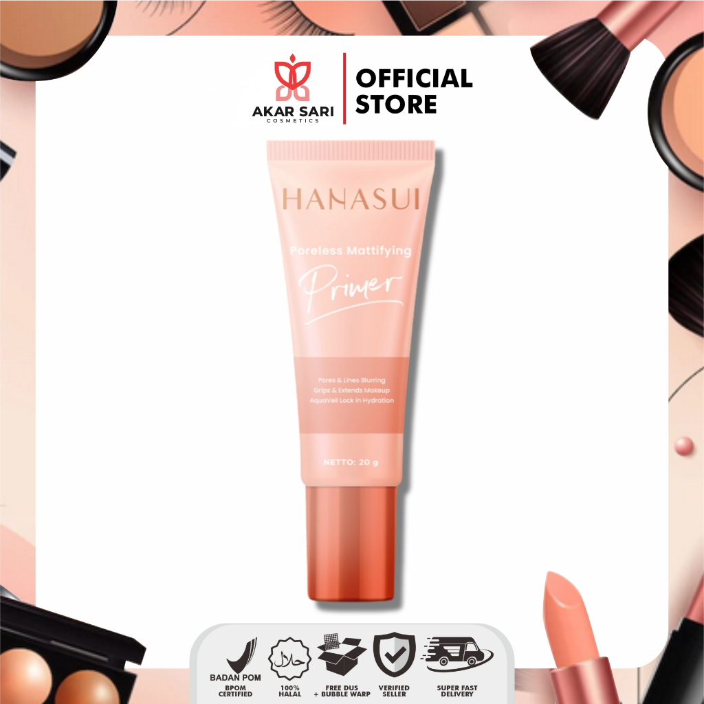Hanasui Poreless Mattifying Primer 20 Gr Shopee Malaysia