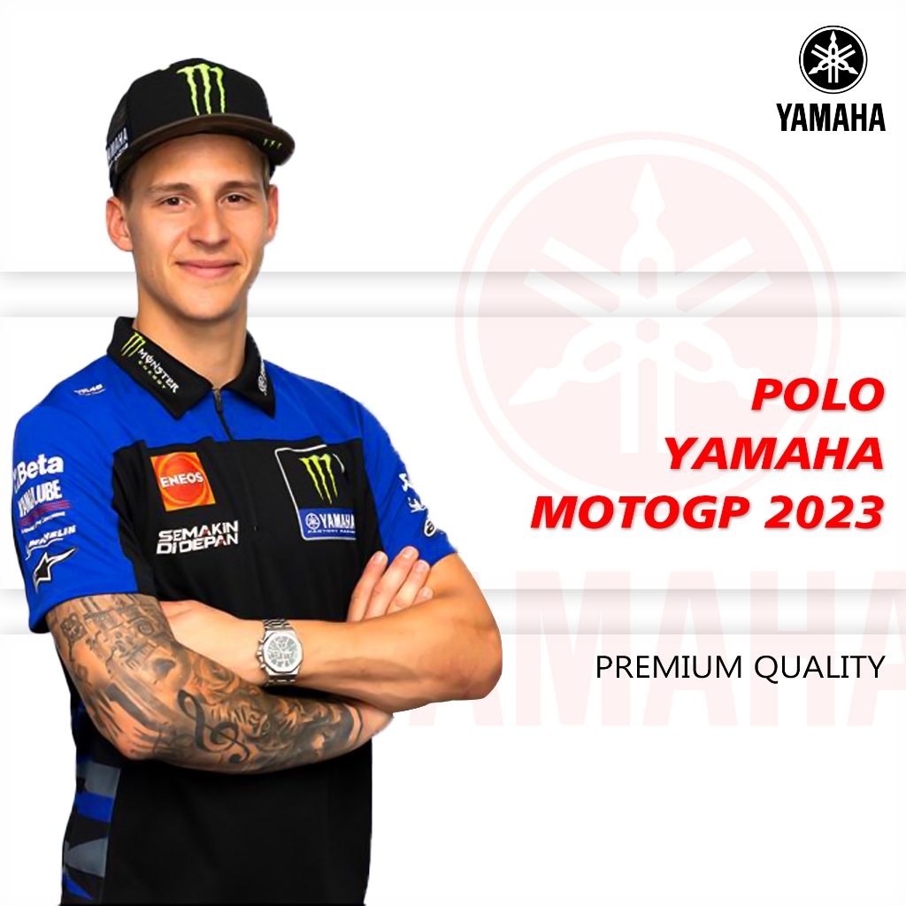 Polo SHIRT YAMAHA MOTOGP 2023 PREMIUM | Shopee Malaysia