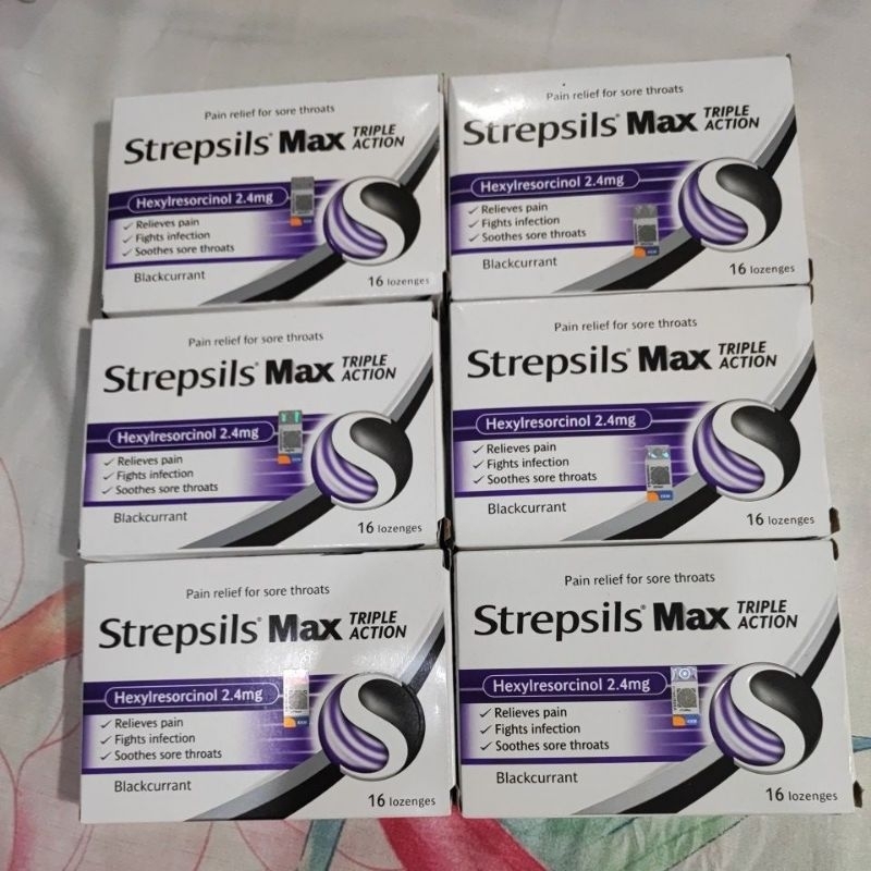 Strepsils Max Triple Action 16 Items (16 Lozenges) | Shopee Malaysia
