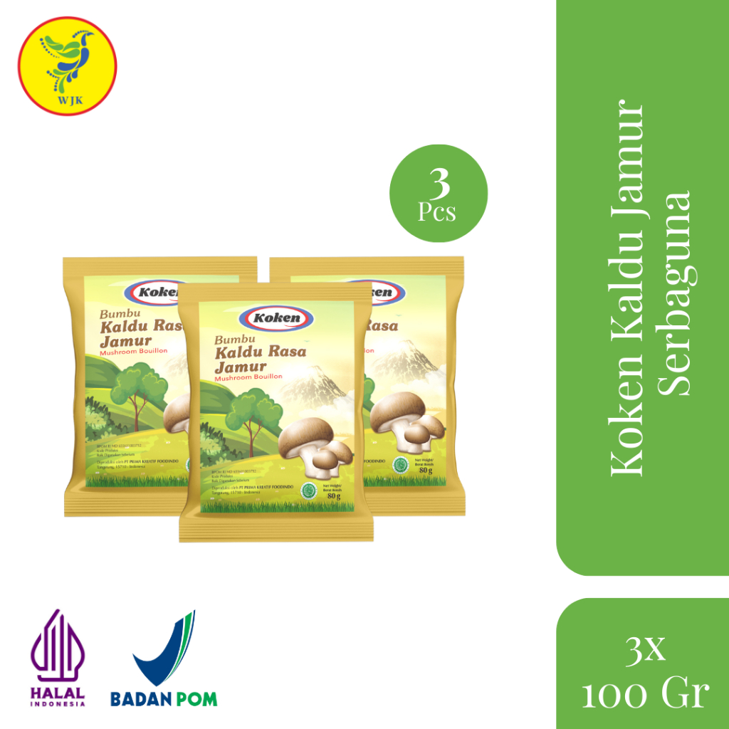Koken Food Multipurpose Mushroom Broth 80 Grams (3Pcs) | Shopee Malaysia