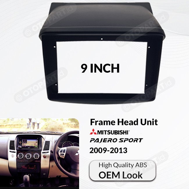 Pajero OLD Frame 2009-2013 9 inch OEM For 9 inch Head Unit | Shopee ...