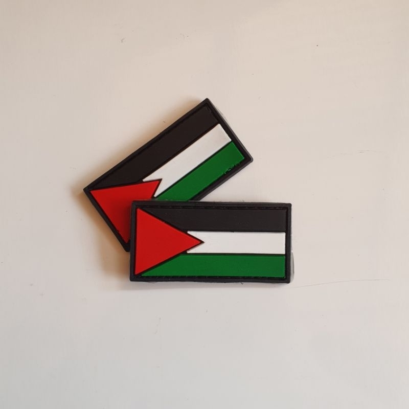 Patch rubber logo palestine Flag/palestine/Small/rubber patch velcro ...
