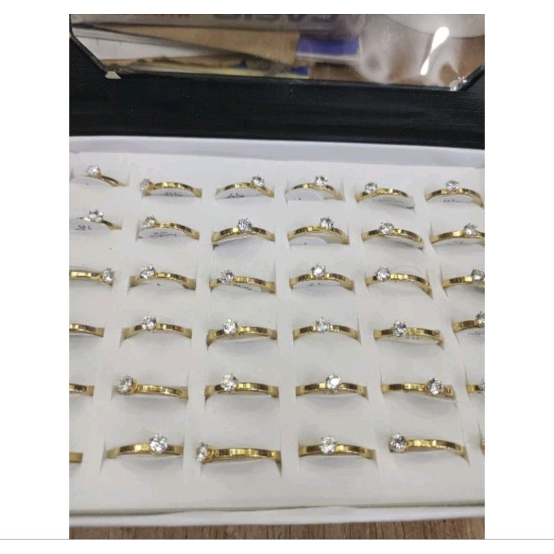 Newest Titan Diamond Mata Ring does not rust!! Contains 36 pcs (1 box ...
