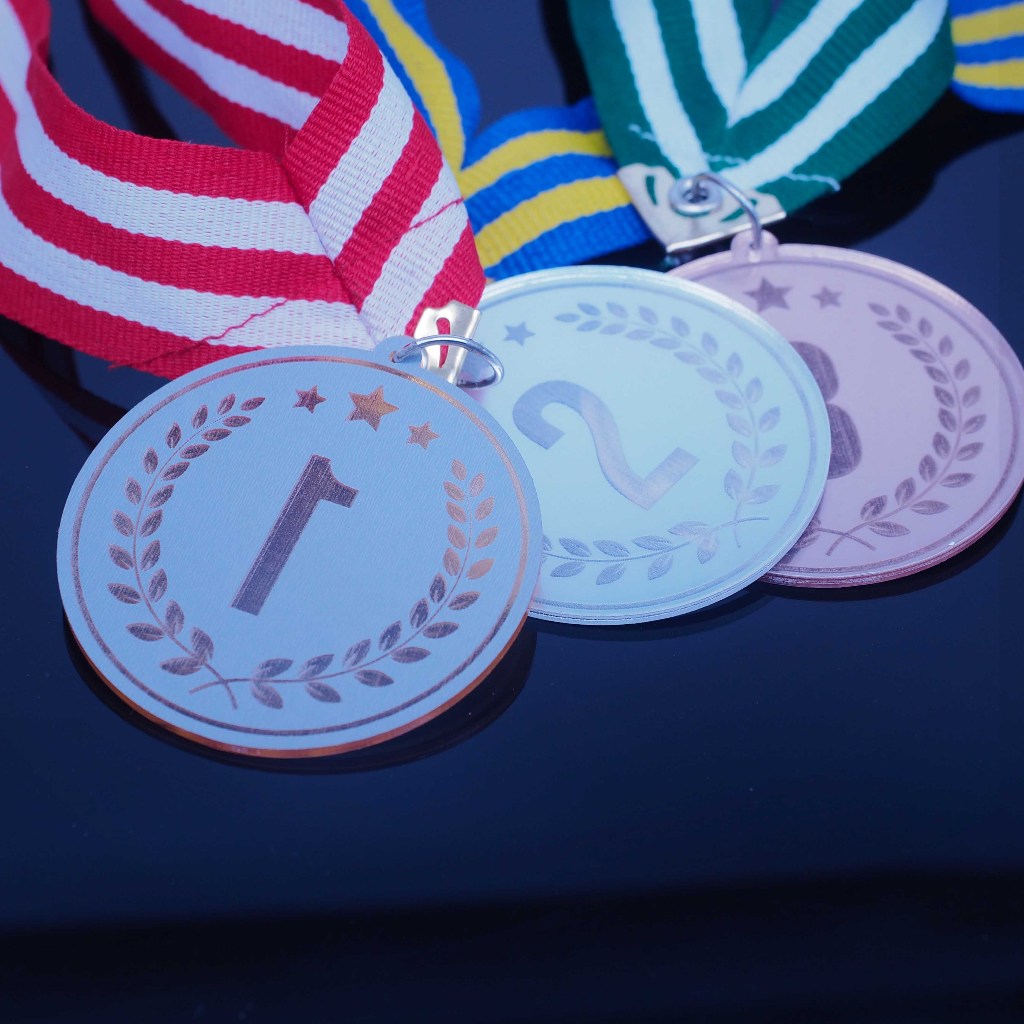 Custom Acrylic Medals/Graduation Medals/Championship Medals | Shopee ...