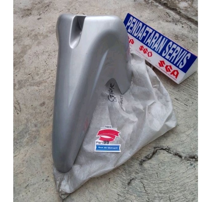 Old suzuki smash silver front fender fender old 110 original | Shopee ...
