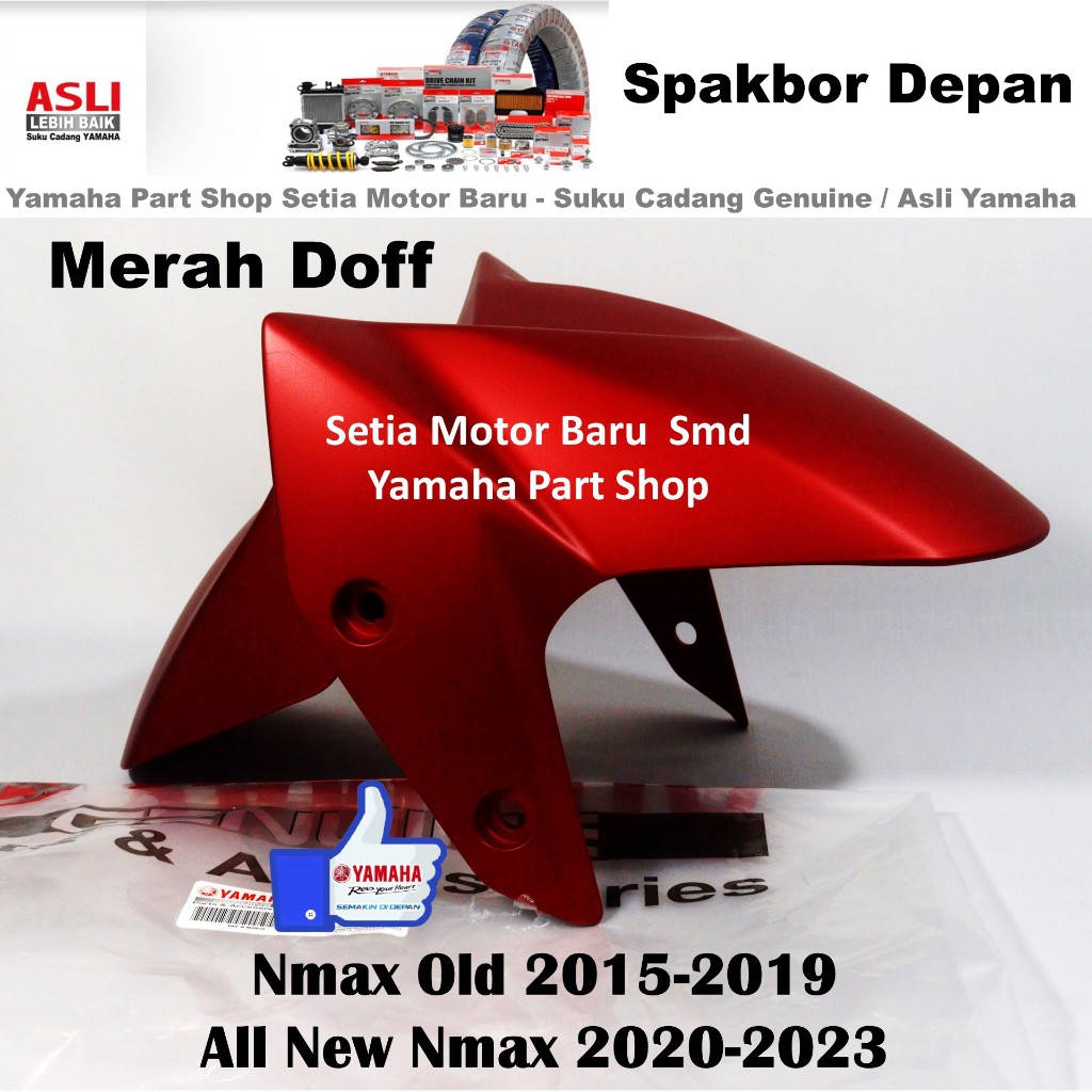 MERAH Matte Red Front Fender Front Fender All New Nmax N Max Old ...