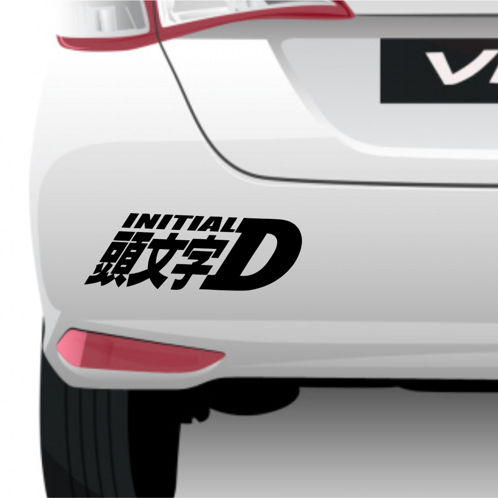 Initiald Car cutting sticker/Car Luggage sticker/Car Variation/Quality ...