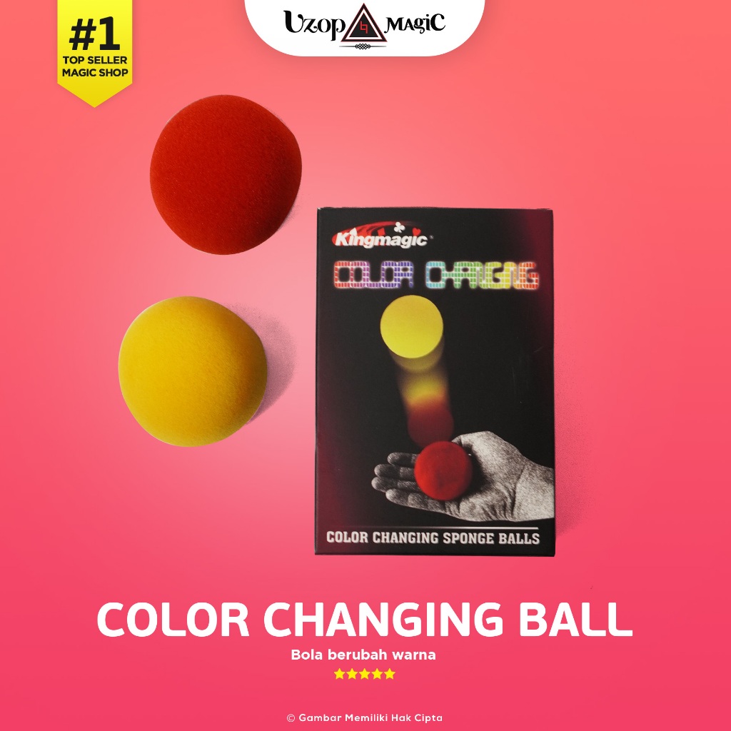 Color Changing Sponge Ball - Uzop Magic Shop (Sponge Ball Magic Tool ...