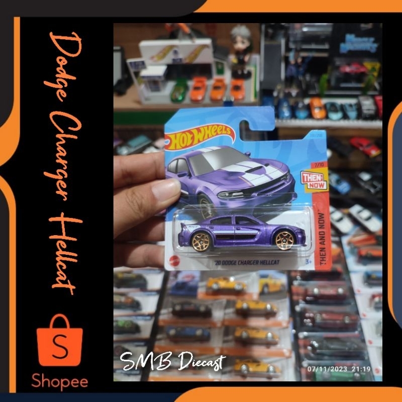 Hot WHEELS DODGE CHARGER HELLCAT SHORT CARD (REGULAR) | Shopee Malaysia