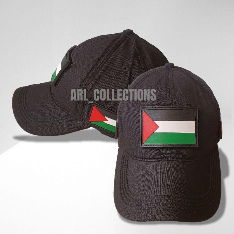 HITAM Black palestine bdu tactical Cap - save palestine - baseball caps ...