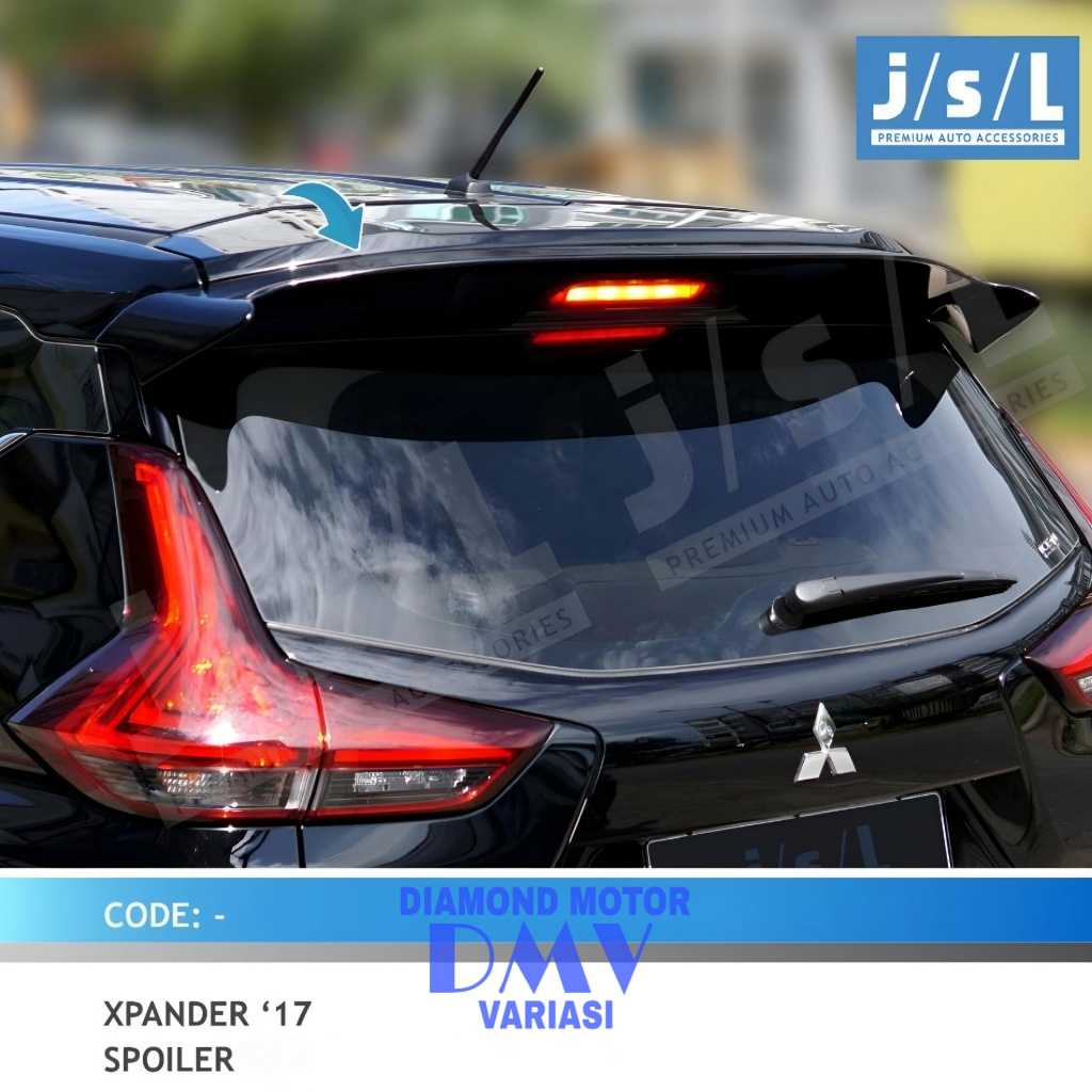 Mitsubishi Xpander Rear Spoiler Body Color | Shopee Malaysia