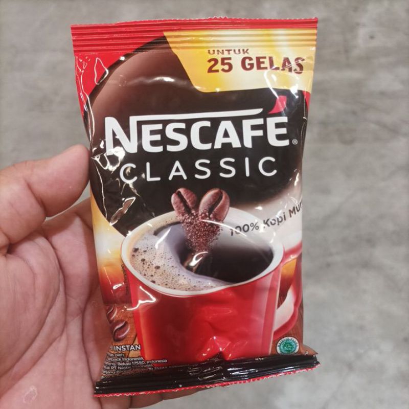 Nescafe CLASSIC Instant Coffee SACHET BAG 50GR SS91 | Shopee Malaysia