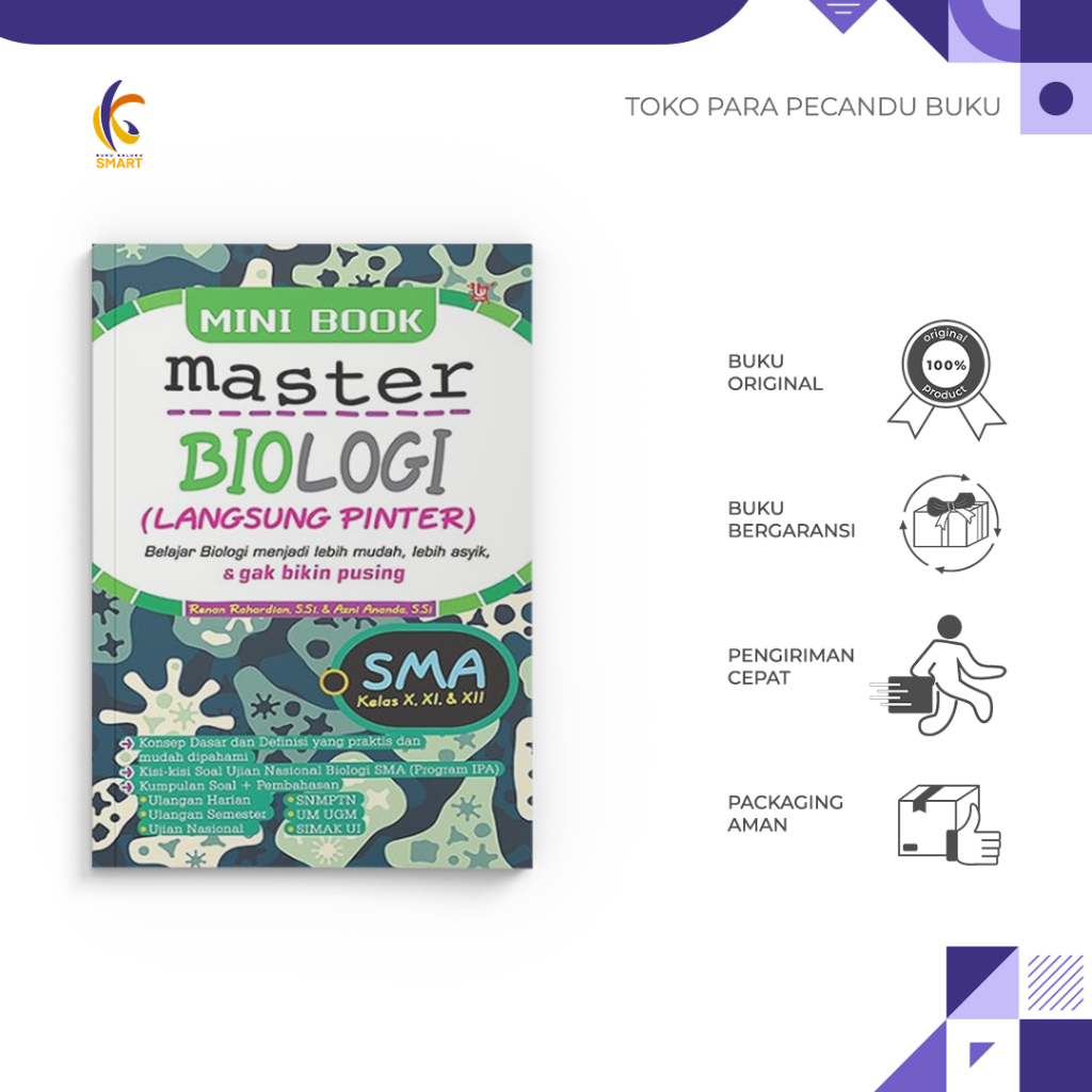 Textbook - Mini Book Master Biology (Direct Pinter) High School Class ...