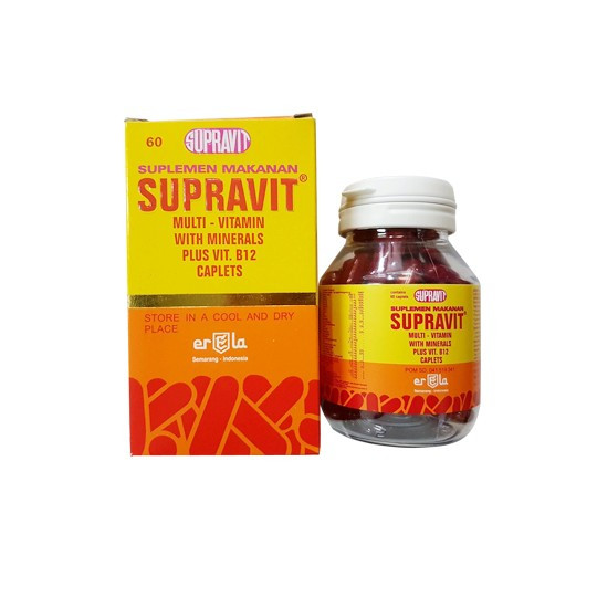 Supravit MULTI VITAMIN 1 Bottle Contains 30 Tablets | Shopee Malaysia