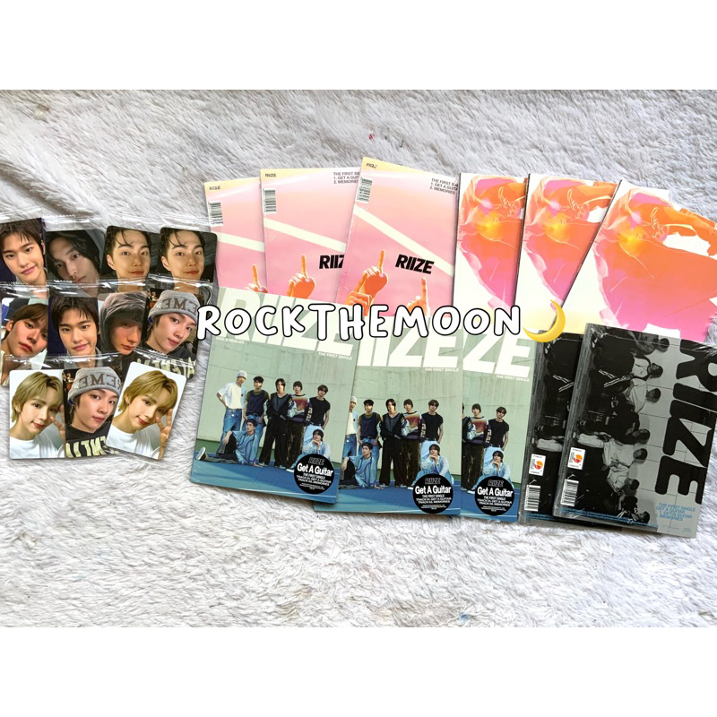Riize ALBUM - GET A GUITAR [PB VER+POB KTOWN] PHOTOBOOK RIZE RISE AND ...