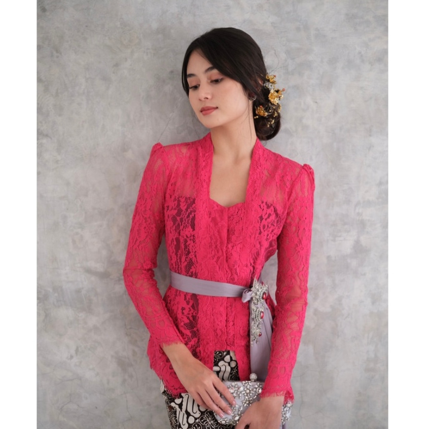 Lace cord Cammile kebaya bali modern kebaya Clothing Brocade kebaya ...