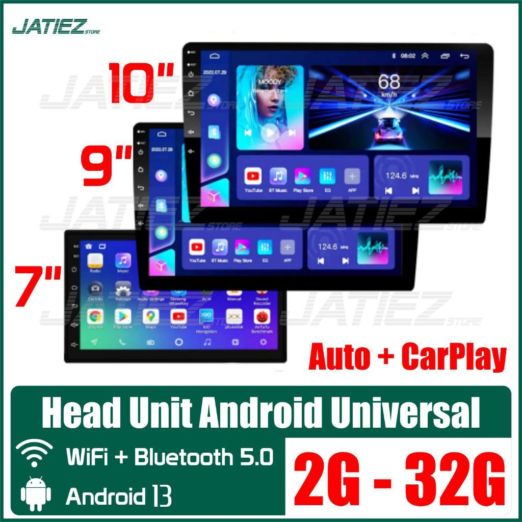 Universal 7/9/10 inch Android Head Unit - Android Headunit | Shopee ...
