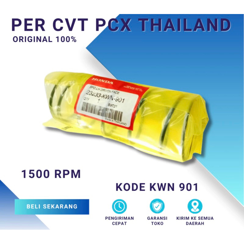 Per CVT PCX Original Thailand PNP Vario 125 150 Universal 1500rpm ...