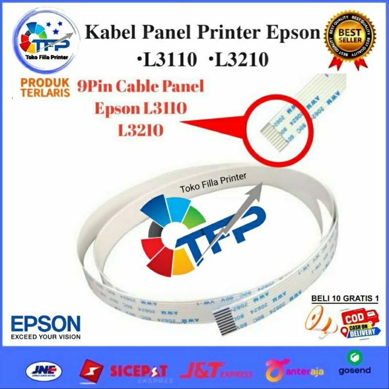 Epson L3110 L3210 Printer Flexible Panel Cable | Shopee Malaysia