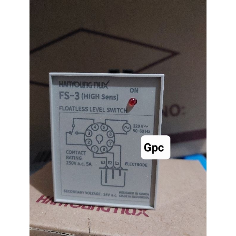 Floatless LEVEL SWITCH HANYOUNG FS-3A + SOCKET | Shopee Malaysia