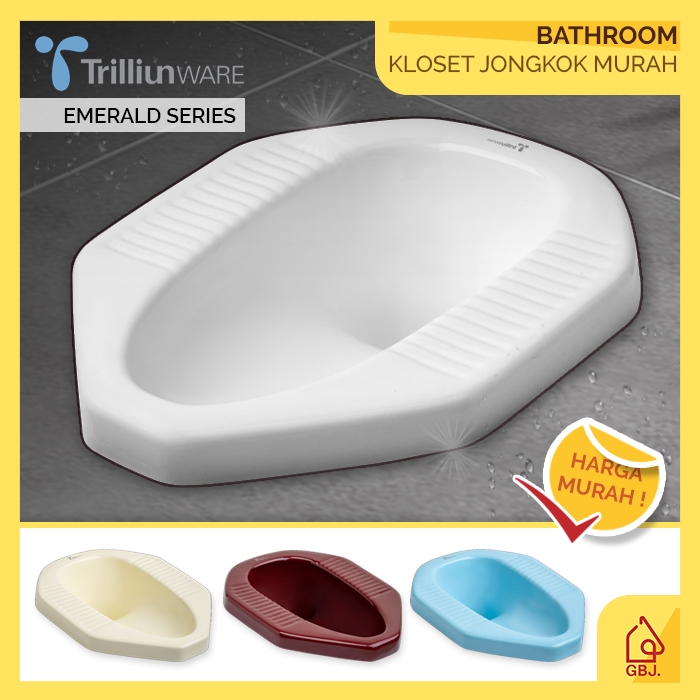 Trillionware EMERALD SQUAT TOILET/WC SQUAT TOILET/SQUAT TOILET | Shopee ...