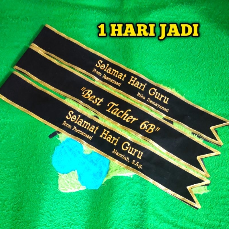 (1Th Anniversary) Computer Embroidered Graduation Sling With Velvet ...