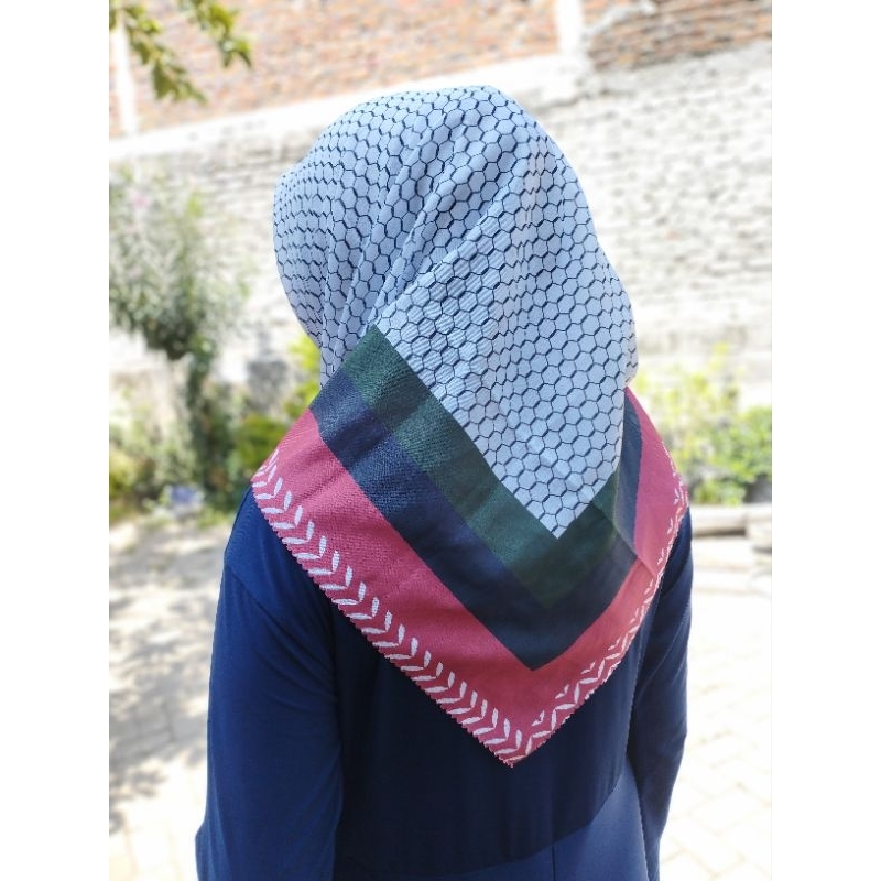 Palestinian Flag Hijab/Palestine Hijab/Palestine Flag Veil/Al Aqso ...