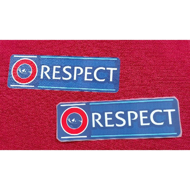 Referee SCREEN PRINTING PATCHES - FAIRPLAY SLEEVES - FUTSAL - RESPECT ...