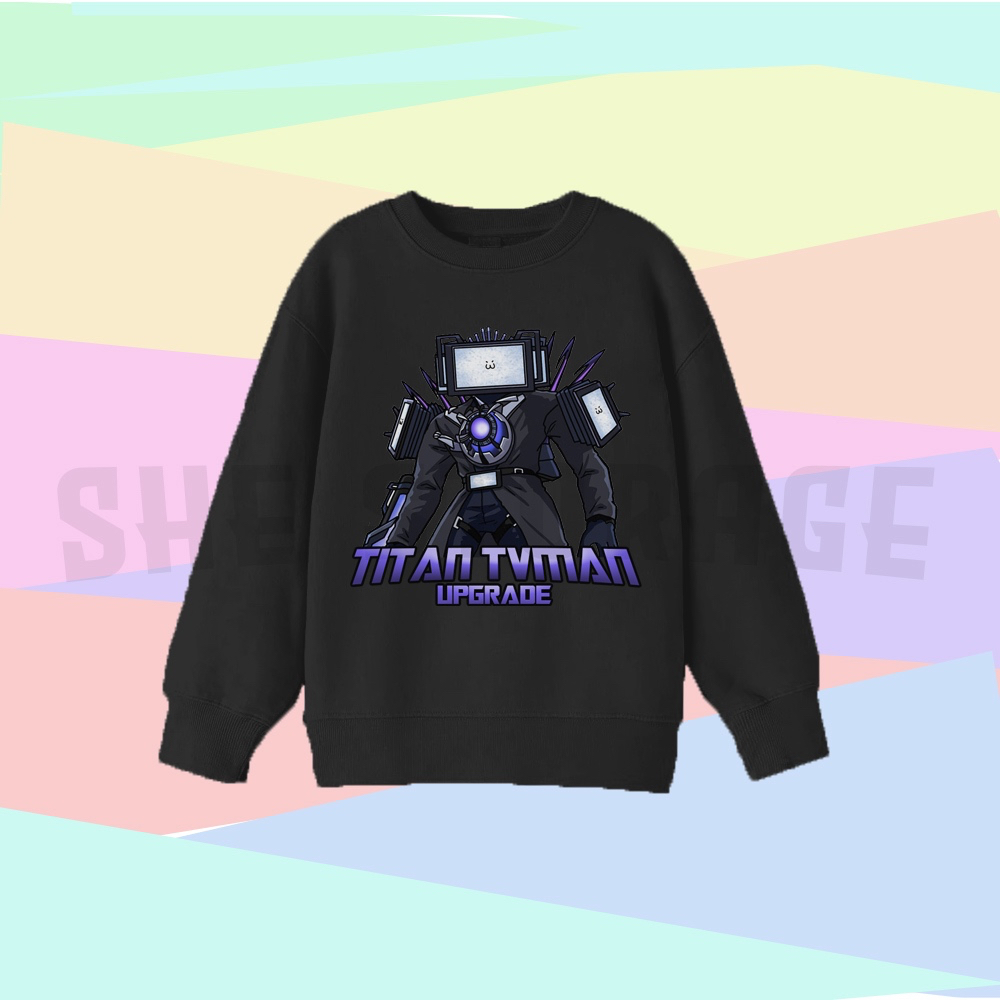 Children's SWEATER Jacket NEW UPGRADE TITAN TV MAN SKIBIDI TOILET 67 ...