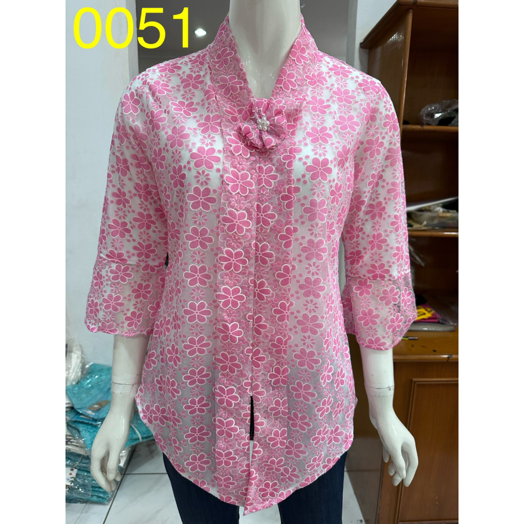 0051 full Lace kebaya kartini bunga/Tille Tille alexuez With Small ...