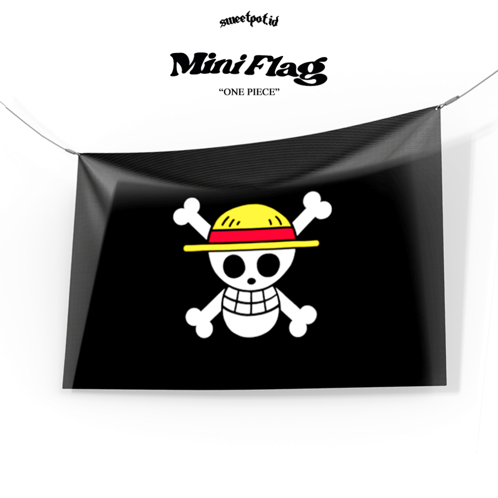 Mini FLAG ONE PIECE LOGO // ONE PIECE LIVE ACTION // CUSTOM AESTHETIC ...