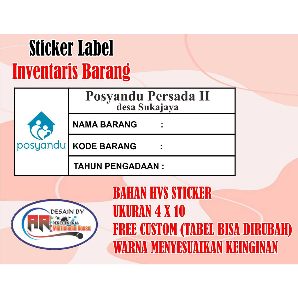 Sticker Labels For Goods Inventory | Shopee Malaysia