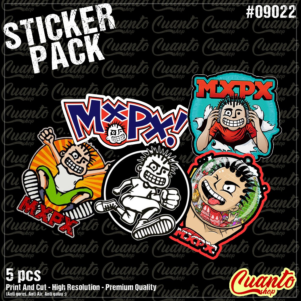 Sticker MXPX aesthetic band rock metal sticker Waterproof sticker ...