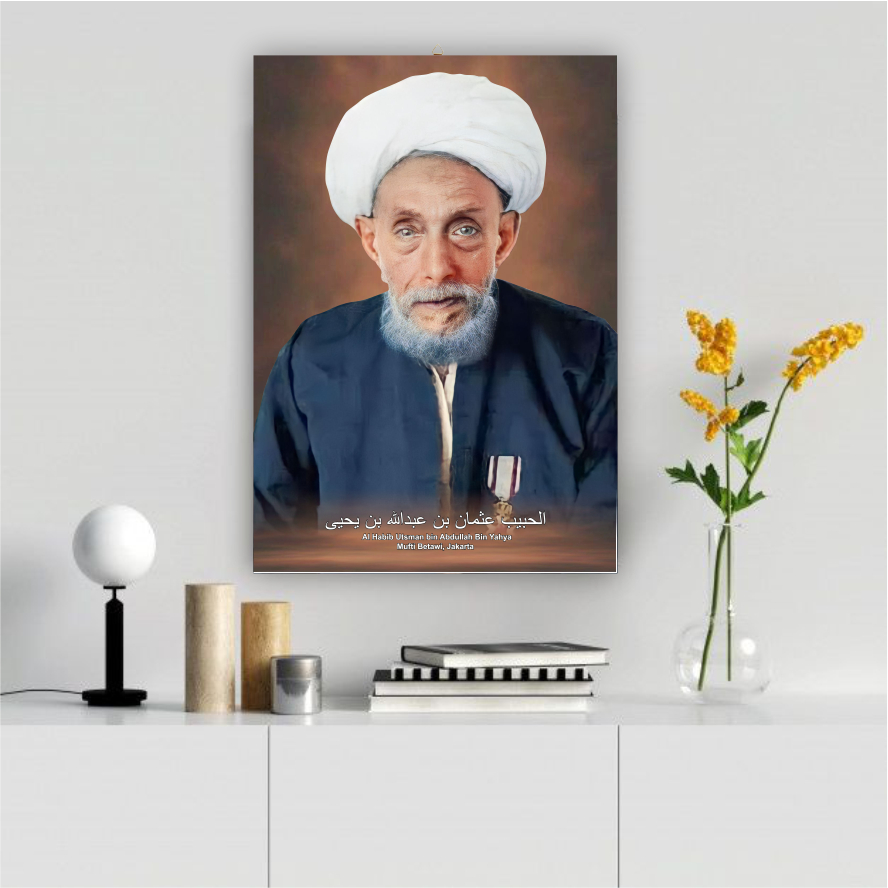 Photo+frame Al Habib Uthman bin Abdullah bin Yahya/Poster Ulama ...