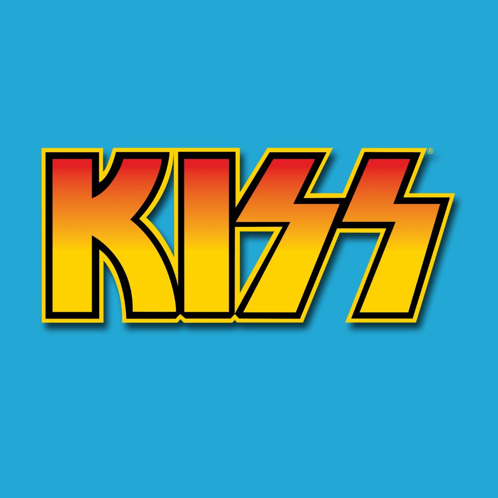 Kiss LOGO - STICKER CUTTING/METAL/INDIE BAND/POP PUNK STICKER Unit ...